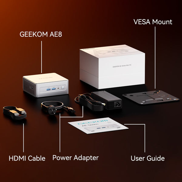 Geekom Nuc Ae8 ミニpc Amd Ryzen R7 8845hs R9 8945hs